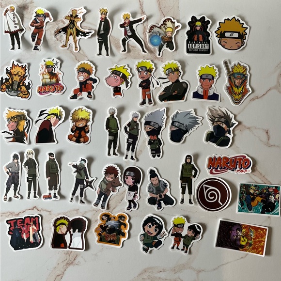 Manga | Other | Naruto Stickers | Poshmark